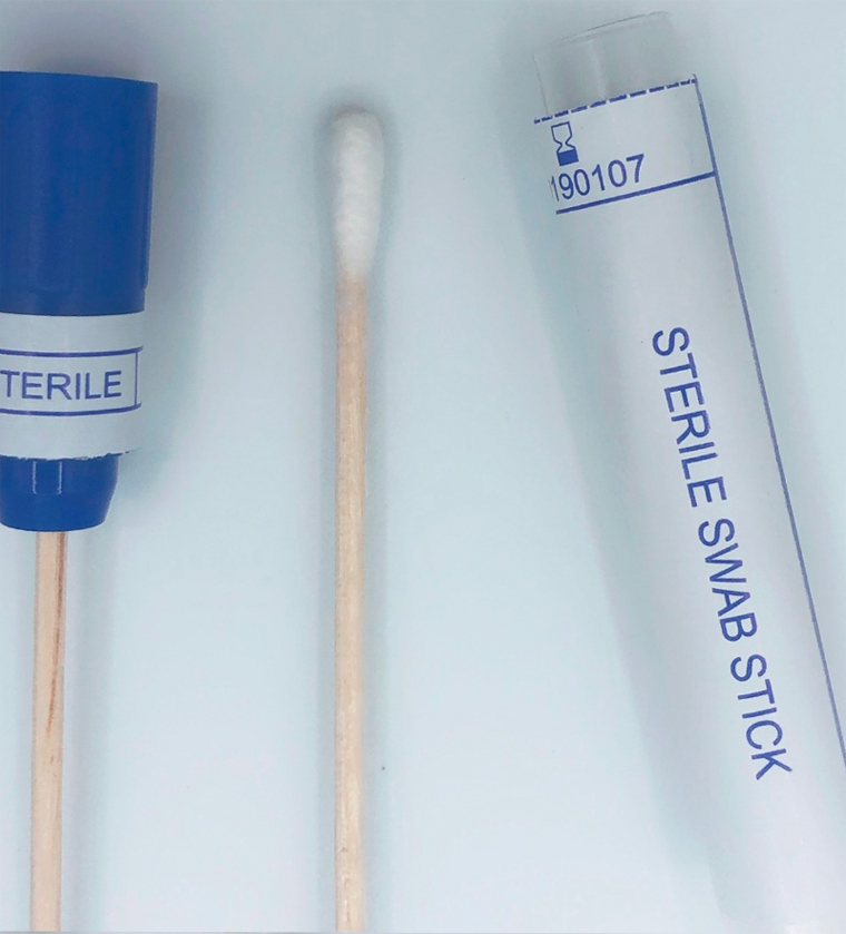 Disposable sterile cotton swab for medical specimen transportation – SOMA